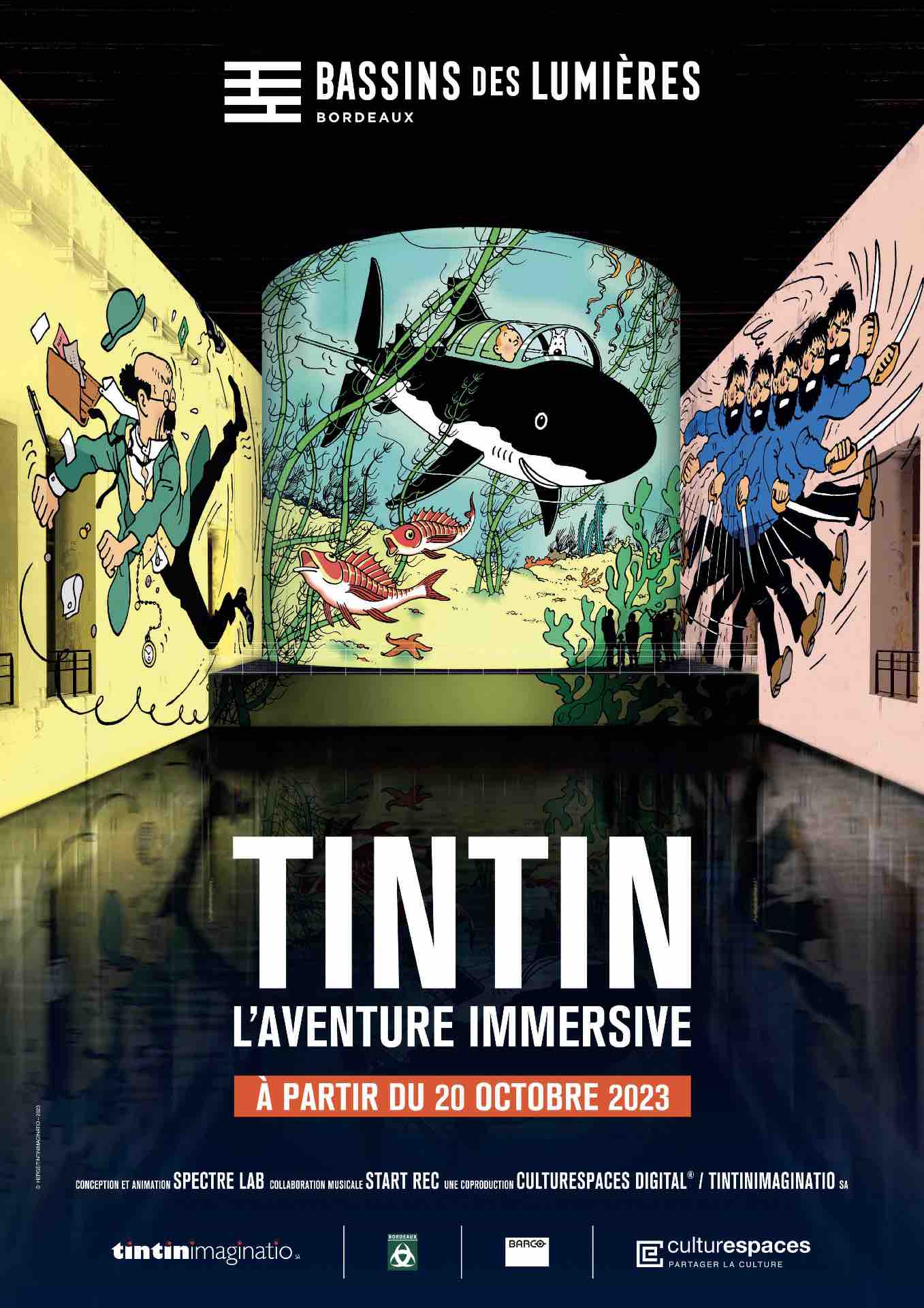 Tintin, l'aventure immersive - Familin'Bordeaux